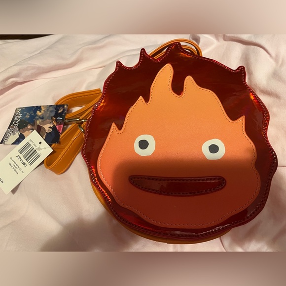 Bags | Nwt Ghibli Howls Moving Castle Calcifer Flame Character ...